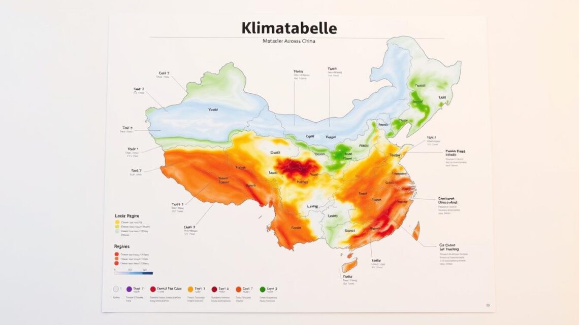 Klimatabelle China - Wetter und Tem China-Blog